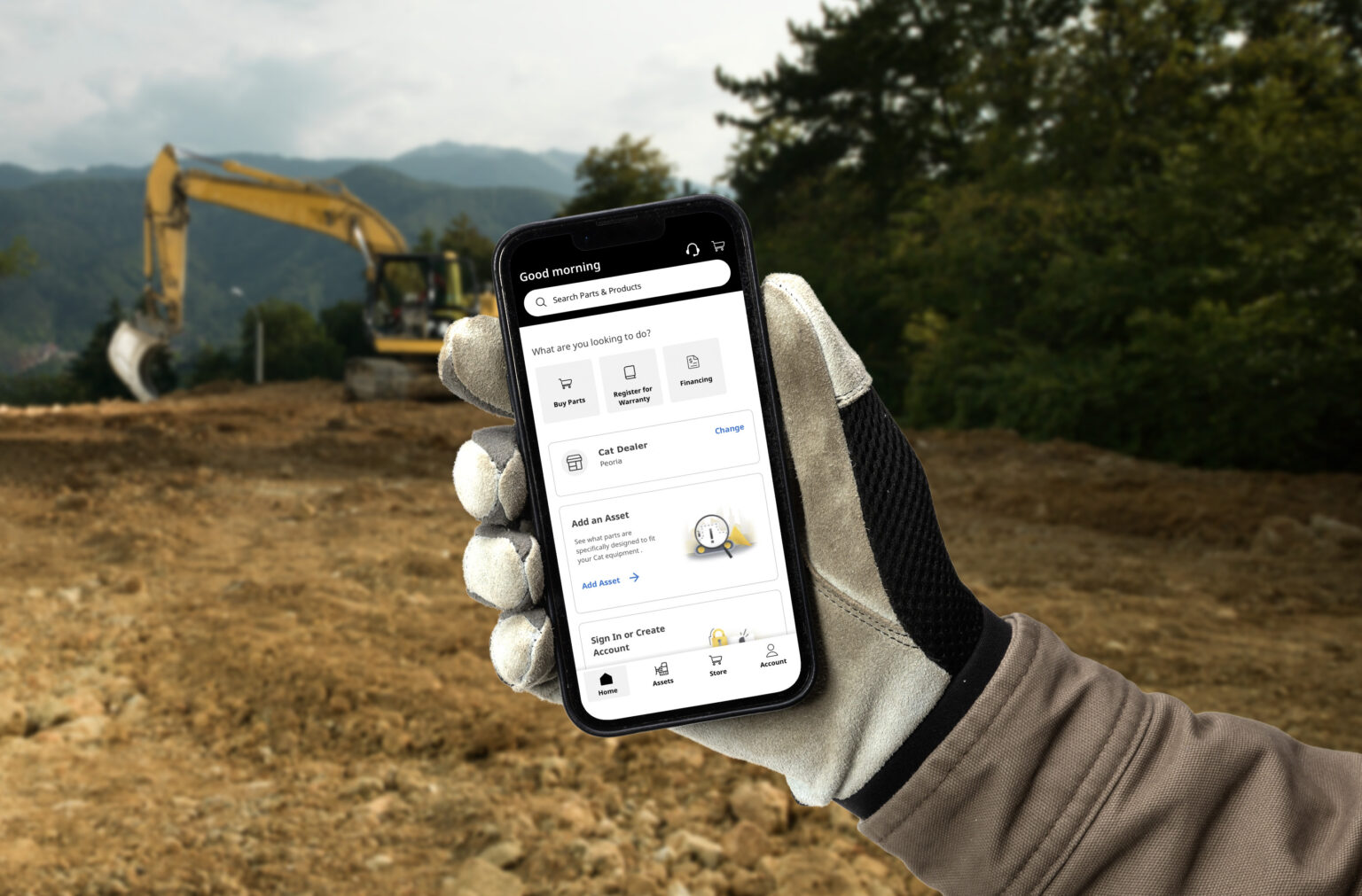 Cat QR Code - Carolina Cat Construction