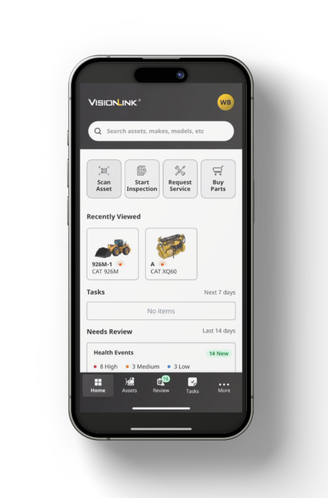 VisionLink Construction and Heavy Equipment Telematics Software